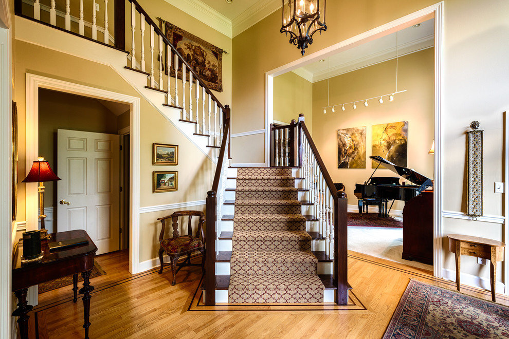 Woods Bay Staircase Remodel - Traditional - Staircase - Indianapolis ...