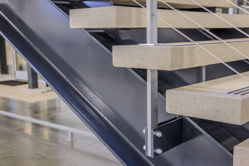 Woodward Factory Stairs - Industrial - Staircase - Chicago - by Keuka ...