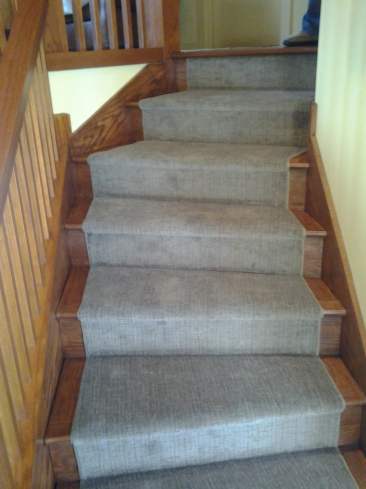 Zig Zag Pie Steps - Craftsman - Staircase - Philadelphia - by Northeast ...