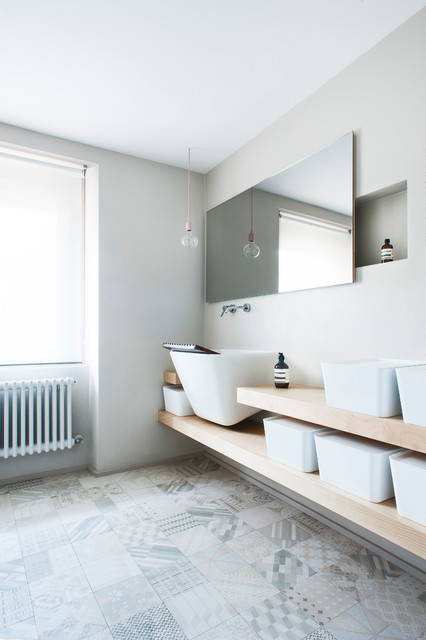 D/017 progetto di interior design - Contemporain - Salle de Bain ...