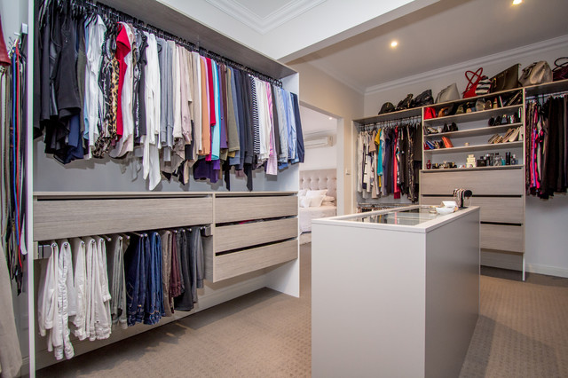 Custom Walk In Wardrobe - Minimalistisch - Ankleidezimmer - Sydney ...