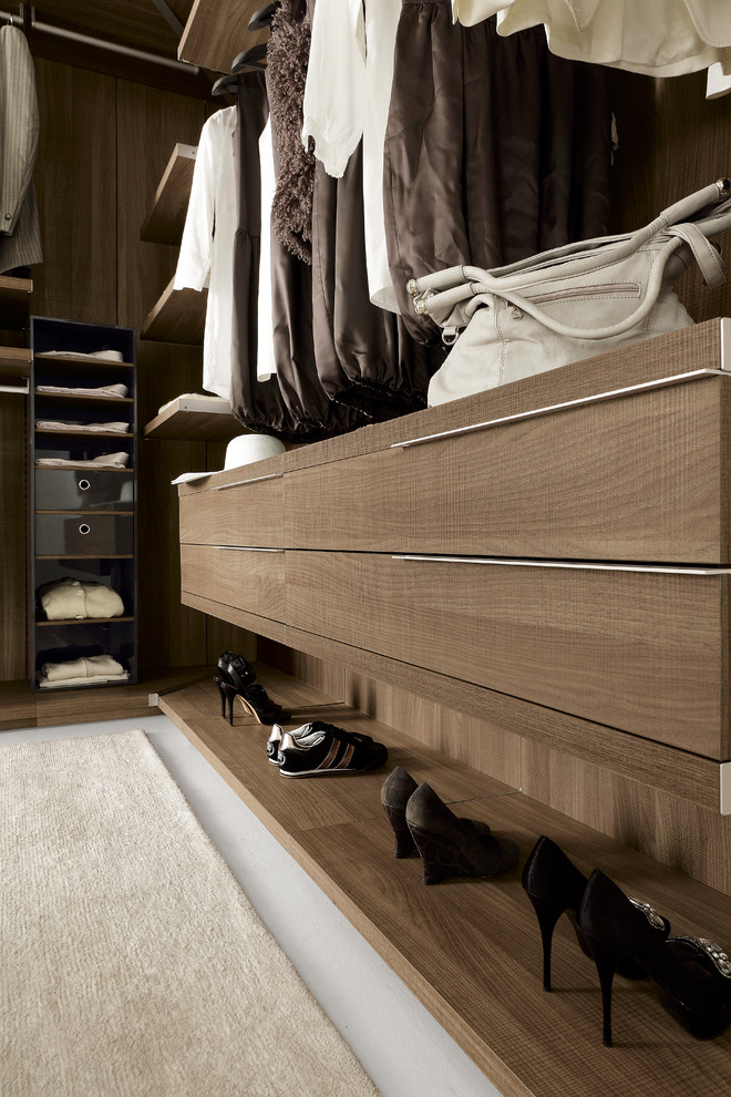 Nicchia Open Wardrobe - Modern - Closet - Brisbane - by WOKAI Design ...
