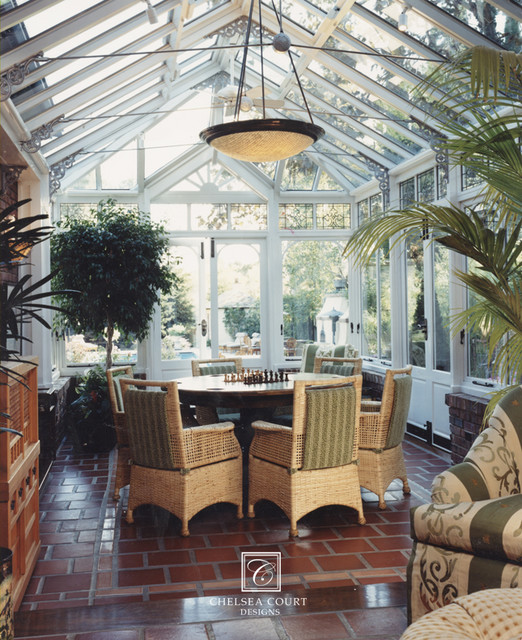 1 - Tudor Style Home - Sunroom - San Francisco - by Chelsea Court ...