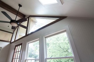 4 Season sunroom addition with cathedral ceilings - Eclectic ...