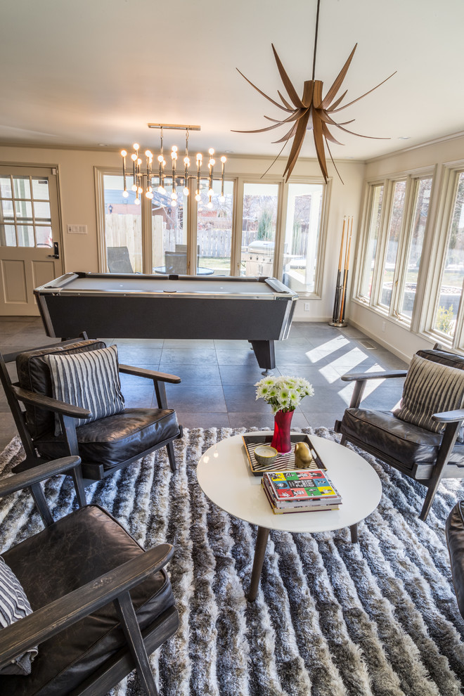 70's Sun Room Update - Contemporary - Sunroom - Wichita - by Salt Creek ...