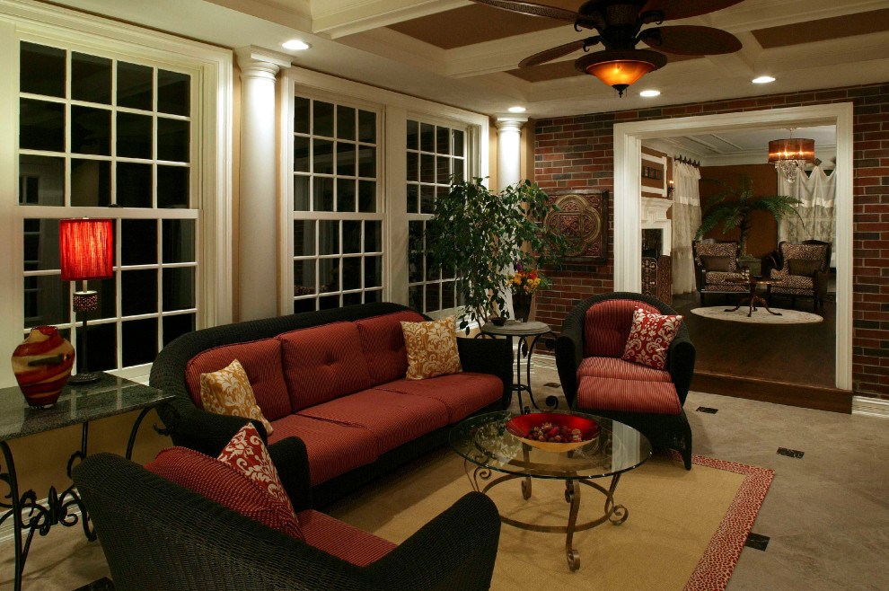 American Colonial - Residential/Contractor - Traditional - Sunroom ...