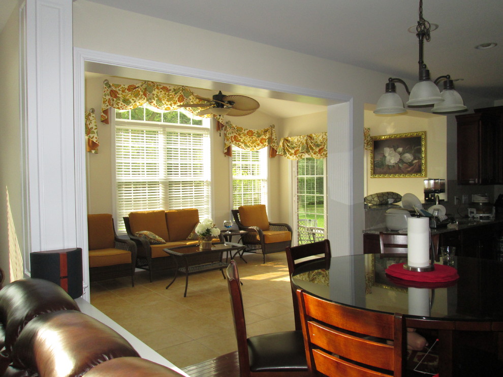 Arched Window Valance - Traditional - Sunroom - Cincinnati - by All ...