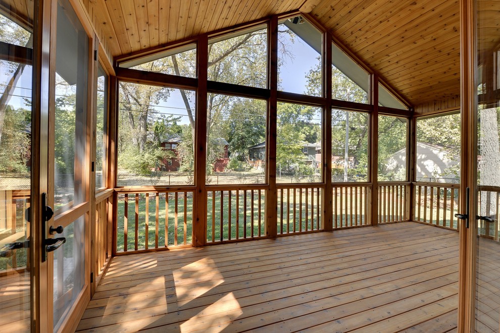 Austrian Chalet - Golden Valley, MN - Traditional - Sunroom ...