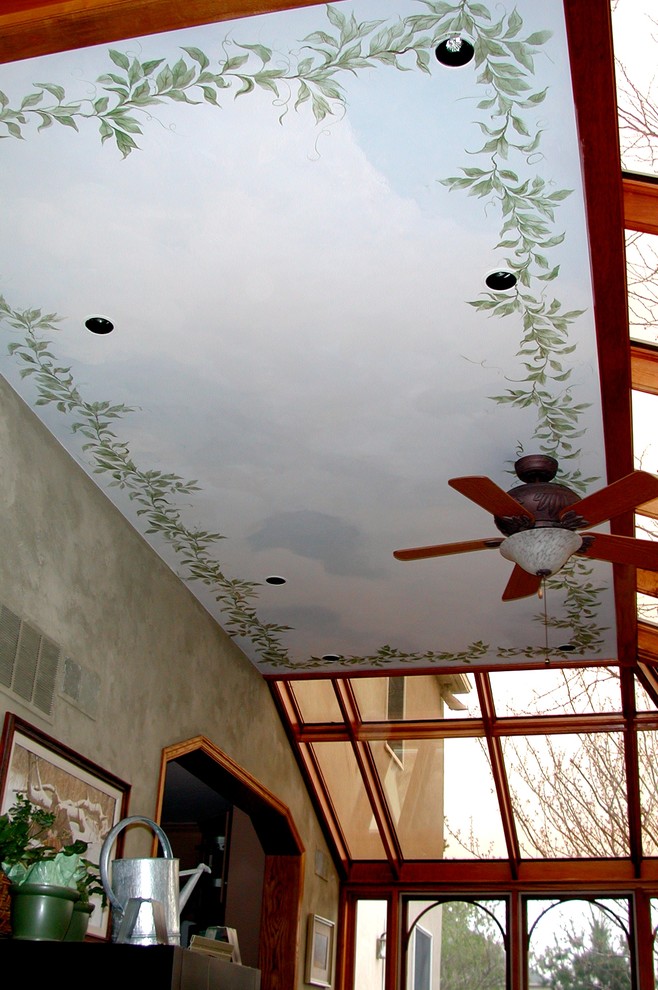 Beautiful Ceilings - Traditional - Sunroom - Philadelphia - by Yveline ...