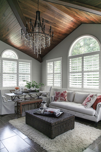 Beautiful Sunroom - Transitional - Sunroom - St Louis - by Angela ...