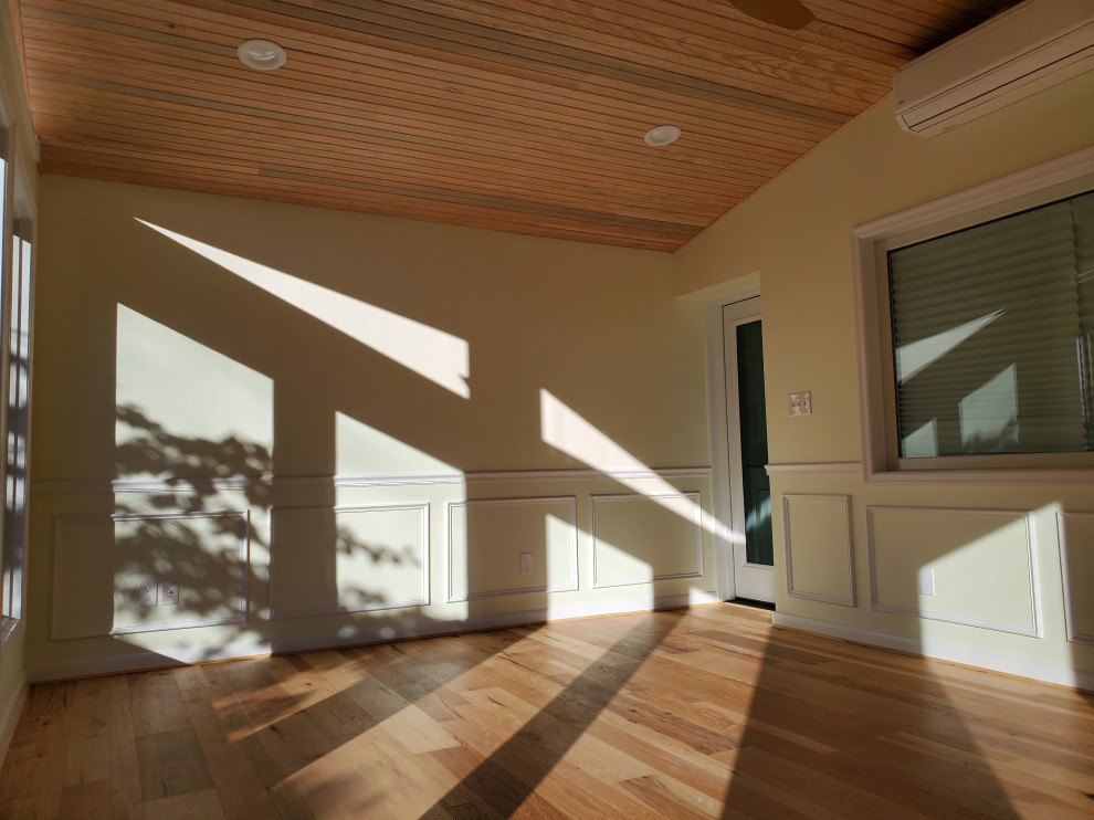 Brick Sun Room with Copper Roof and Gutters - Contemporary - Sunroom ...