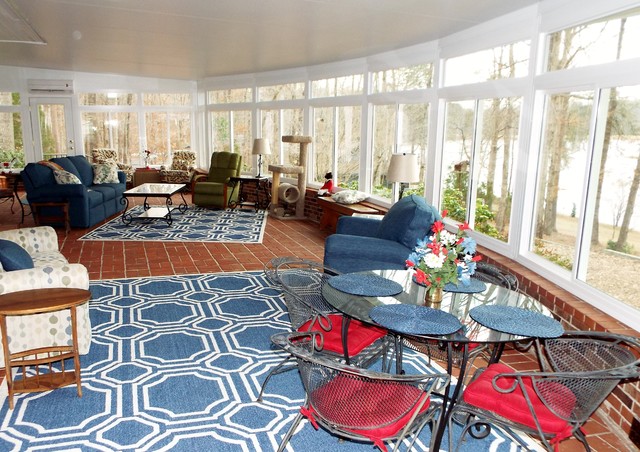 Bright & Airy Sunroom - Traditional - Sunroom - Other - by Air Vent ...