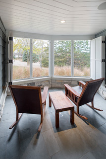 Cape Cod Lake House - Beach Style - Sunroom - Omaha - by Kurt Johnson ...