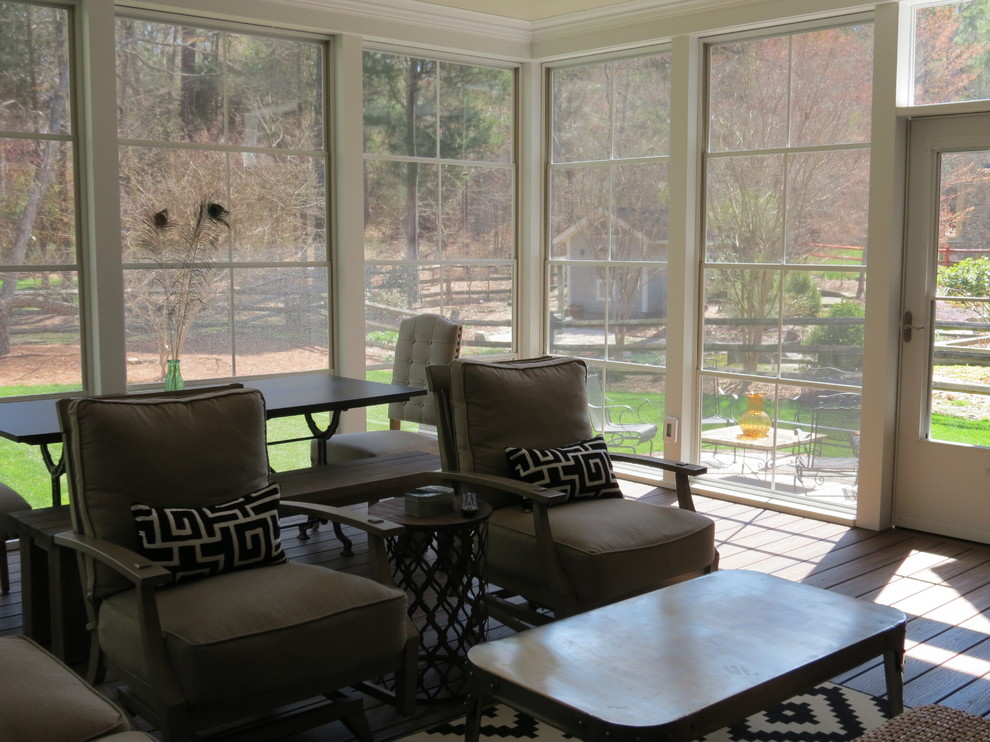 Carolina Room - Traditional - Sunroom - Charlotte - by Deckscapes Inc ...