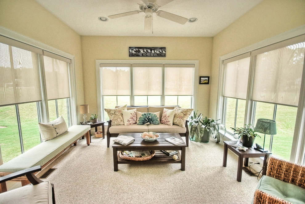Cat Island Traditional - Traditional - Sunroom - Charleston - by Live ...