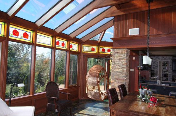 Cedar Solarium - Sunroom - Other - by Solarium Servitech | Houzz