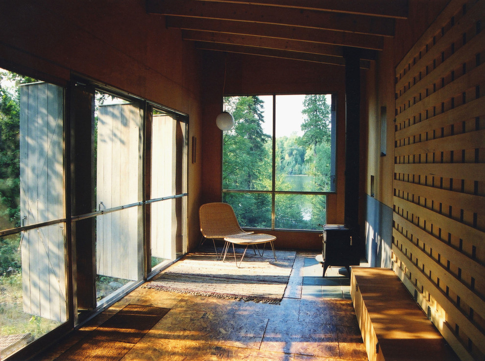 Clara Cabin - Rustic - Sunroom - Minneapolis - by Hive Modular, LLC | Houzz