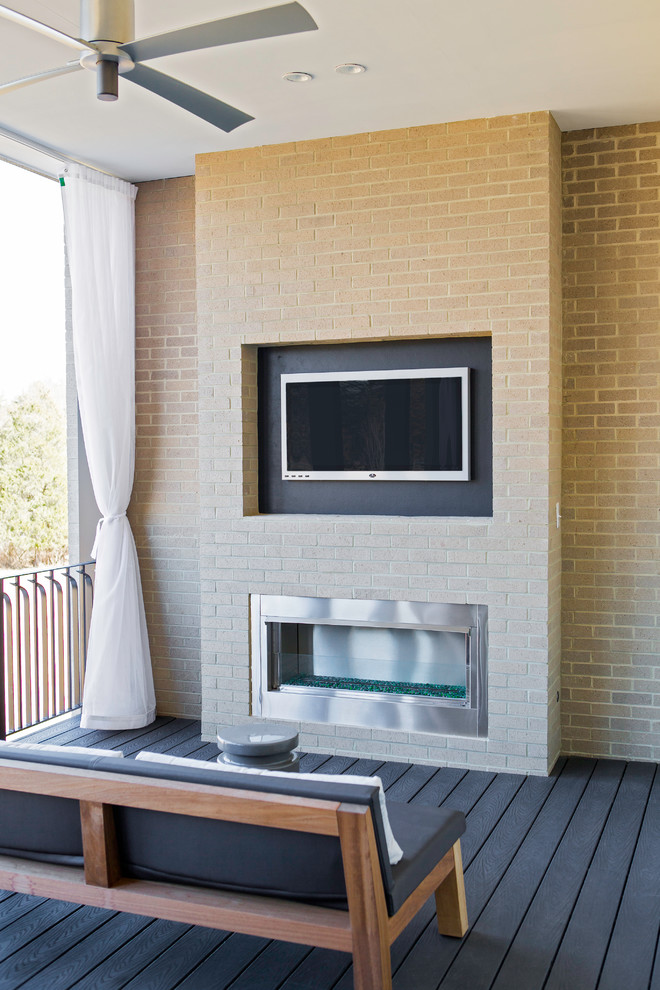 Coliseum & Shadow Canyon Brick Home - Virginia - Modern - Sunroom ...