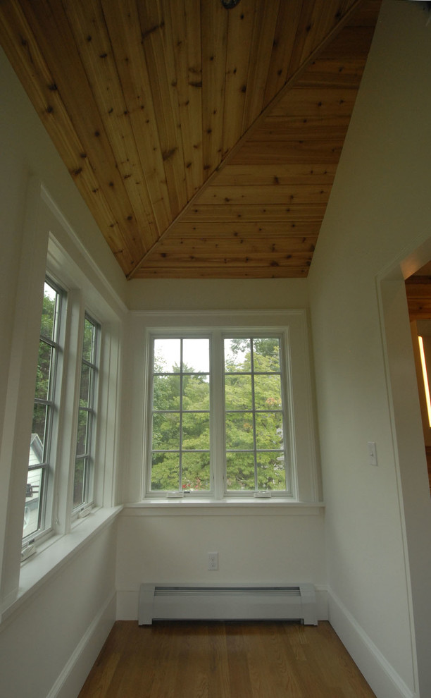 Colonial Addition and Renovation - Classique Chic - Véranda et Verrière ...