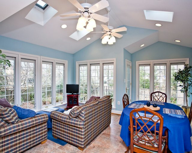 Colonial All Season Great Room Addition - Traditional - Sunroom - DC ...