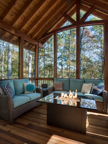 Craftsman in the mountains of Asheville - Craftsman - Sunroom - Other ...