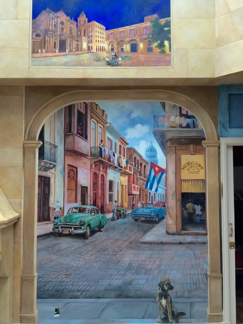 Cuban Mural - Sunroom - Los Angeles - by Gladkov Studios, LLC | Houzz AU