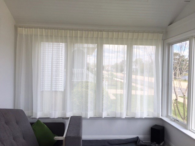 Curtains & Drapery - Beach Style - Sunroom - New York - by ASAP Blinds ...