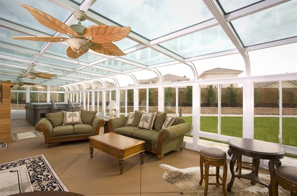 Curved Eave Sunrooms - Modern - Sunroom - San Francisco - by CThru ...