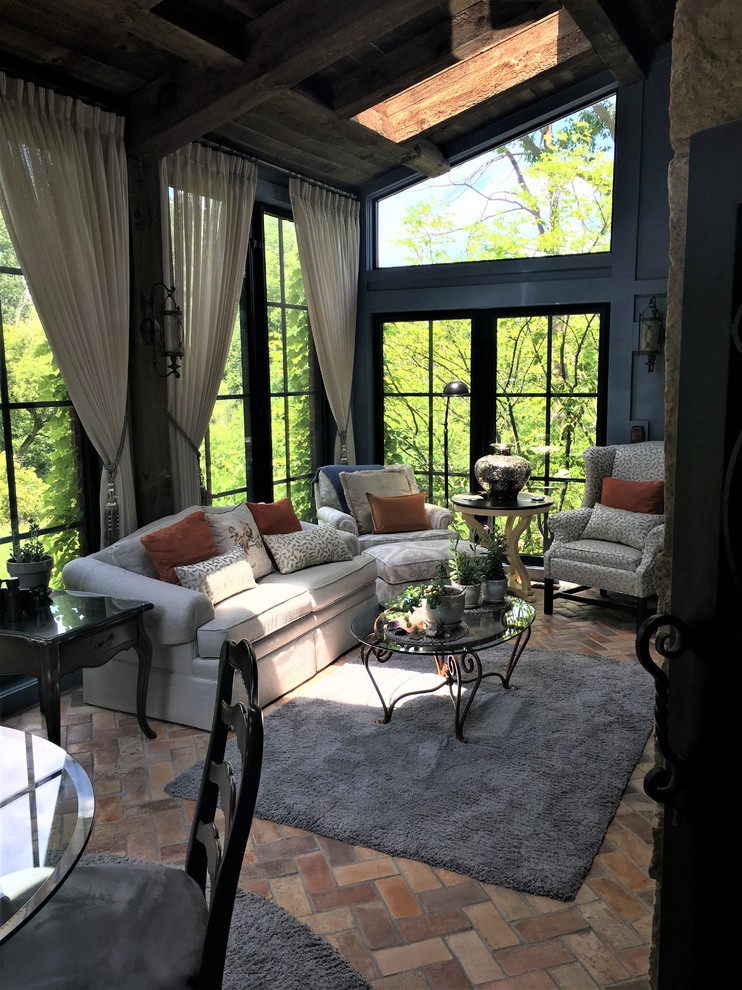 Custom Sheers - Sunroom - Detroit - by The Sheer Shop | Houzz