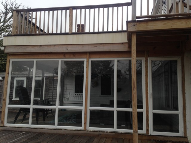 Dormer, Sunroom & Deck - Rustic - Conservatory - Boston - by Cape ...