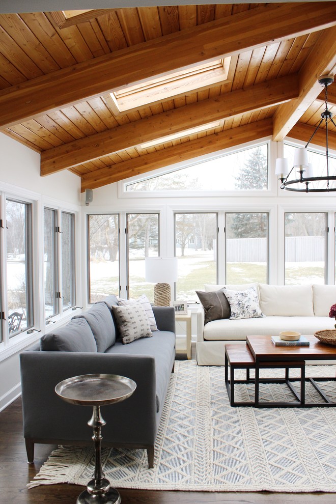Downingwood House - Transitional - Sunroom - Chicago - by Laura Design ...