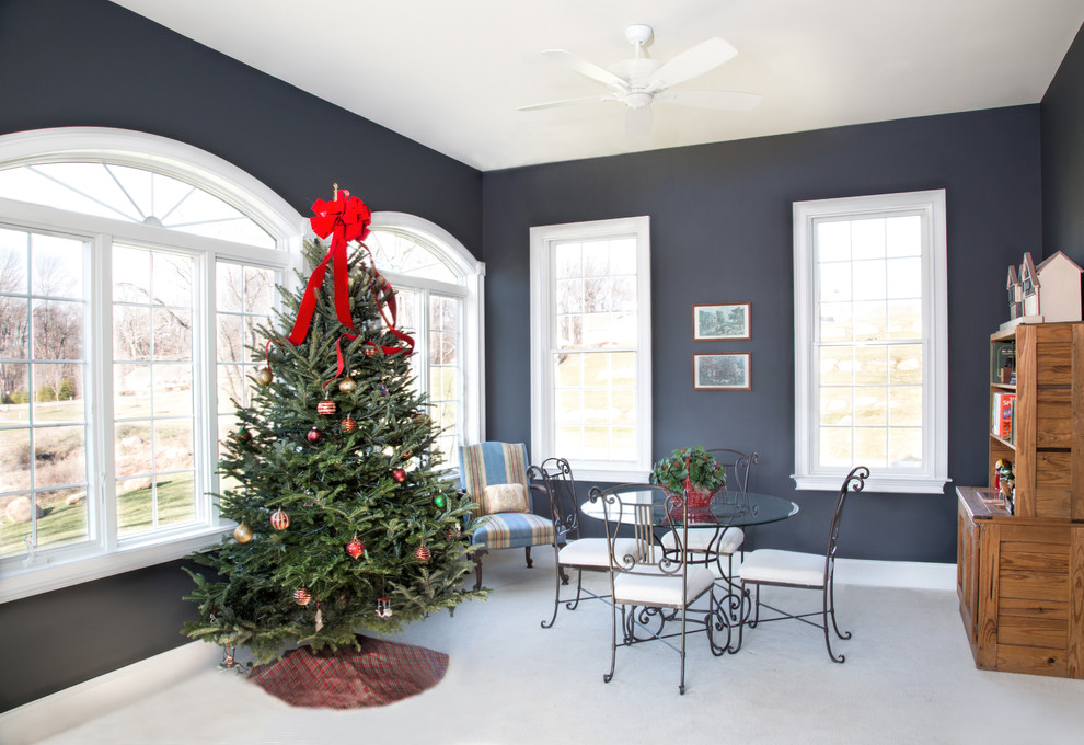 Dramatic Bold Colors for your Home's Interior - Contemporary - Sunroom ...