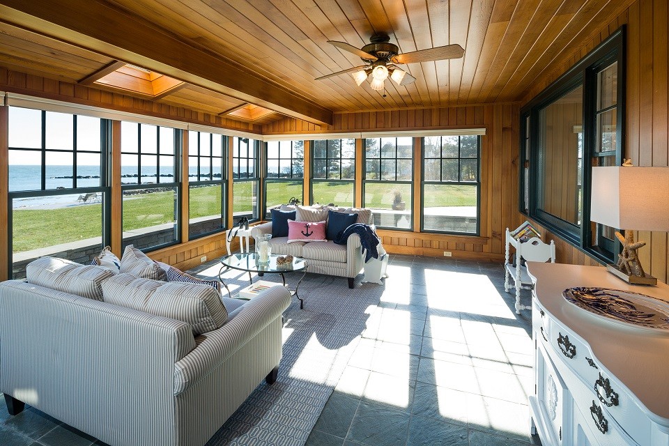 Dream Waterfront Home - Craftsman - Sunroom - New York - by ...