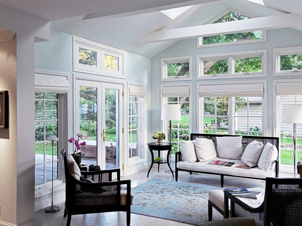 Dreamy Sunroom - Traditional - Sunroom - Omaha - by Julia Russell ...