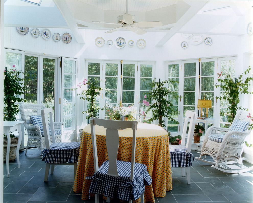 East Hampton - Traditional - Sunroom - New York - by W.D. Interiors ...