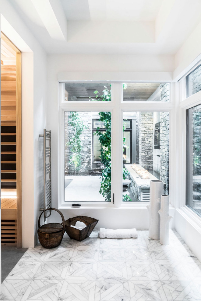 Elegant Warm Farmhouse Inspired - French Country - Sunroom - Calgary ...