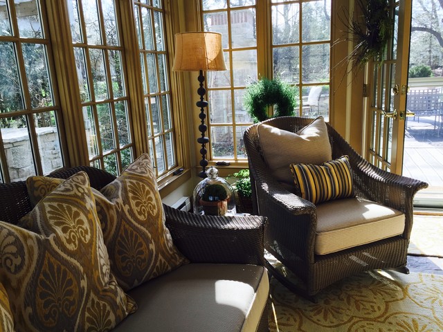 Enclosed Sunroom - Traditional - Conservatory - Chicago - by bb Interiors | Houzz UK