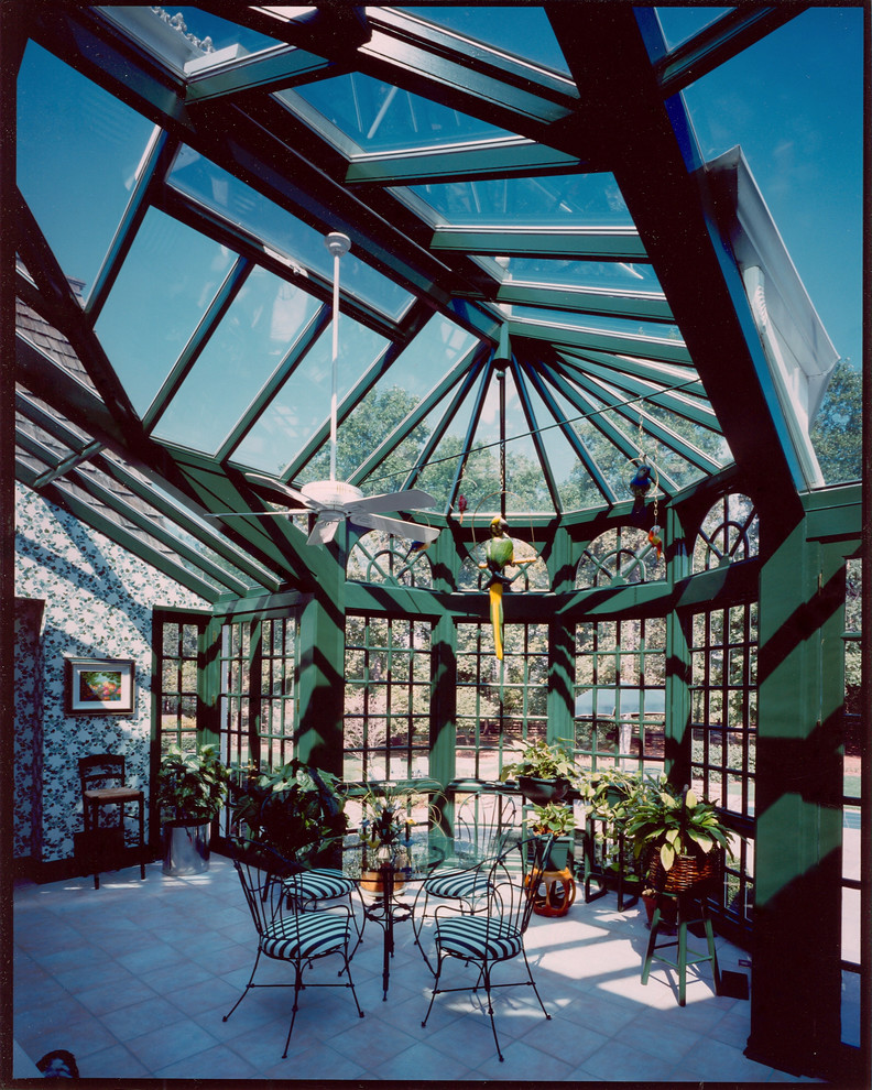 English Cottage Sunroom - Traditional - Sunroom - Tampa - by Dean ...