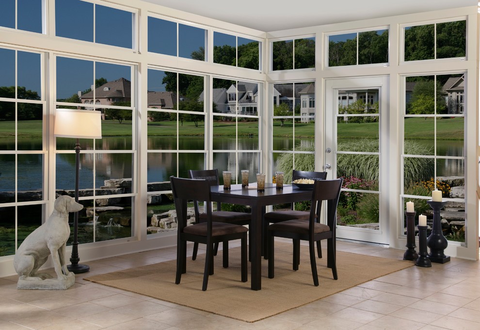 EzeBreezeWindows.com Sliding Panel 3 season room windows - Sunroom ...