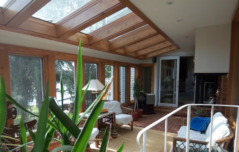 Fontana sunroom - Contemporary - Sunroom - Milwaukee - by Knutson Bros. II,LLC | Houzz