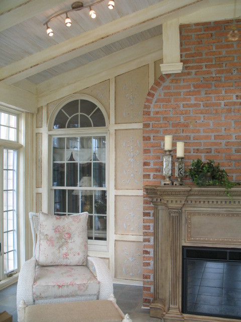 French County Sunroom - Transitional - Sunroom - DC Metro - by Designs ...