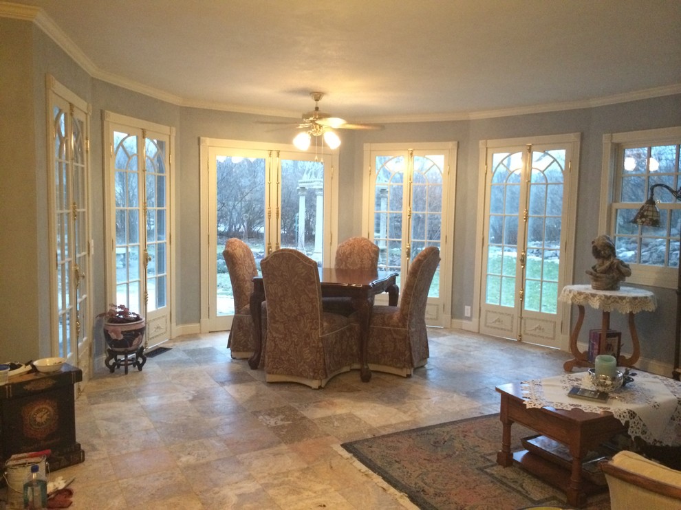 French Sunroom Remodel - Traditional - Dining Room - Minneapolis - by ...