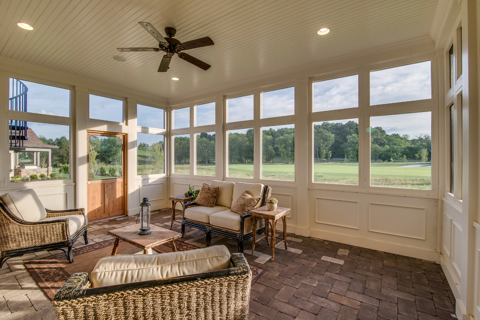 Georgian - Traditional - Sunroom - Nashville - by Grove Living/Grove ...