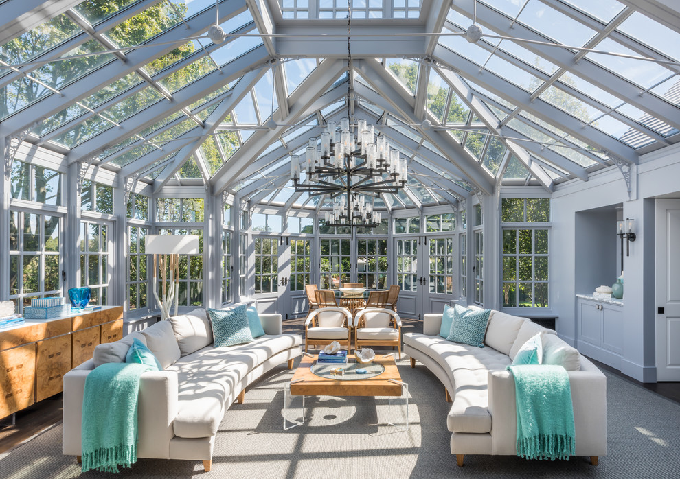 Hamptons - Beach Style - Sunroom - Other - by Nicole Freezer Rubens | Houzz