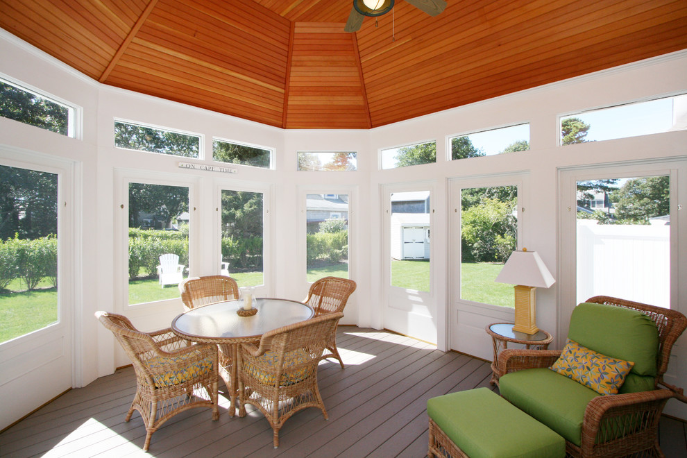 Harwichport Custom Cape - Traditional - Sunroom - Boston - by REEF Cape ...