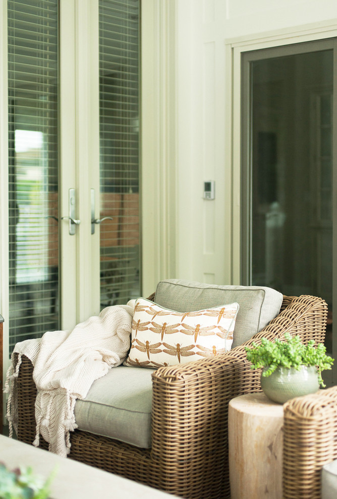 Hazel Sunroom - Transitional - Detroit - by Callahan Interiors | Houzz