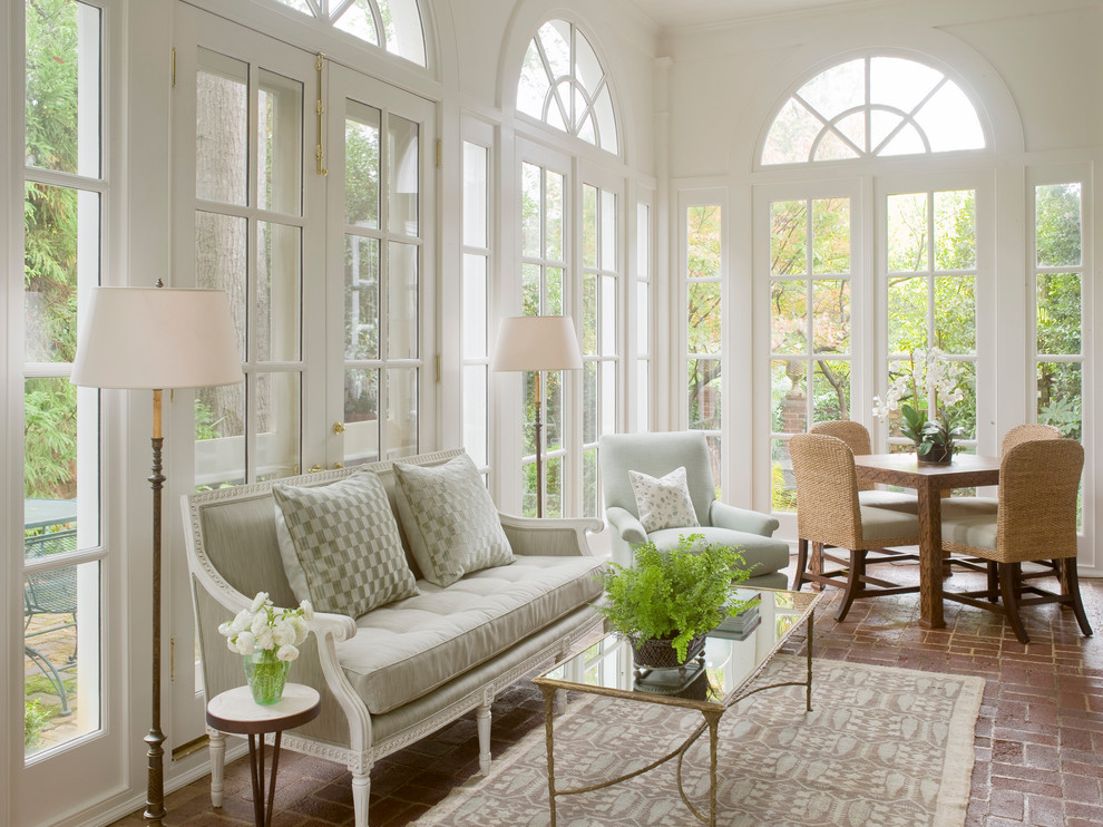 Hilltop Residence - Traditional - Sunroom - Atlanta - by Phoebe Howard ...