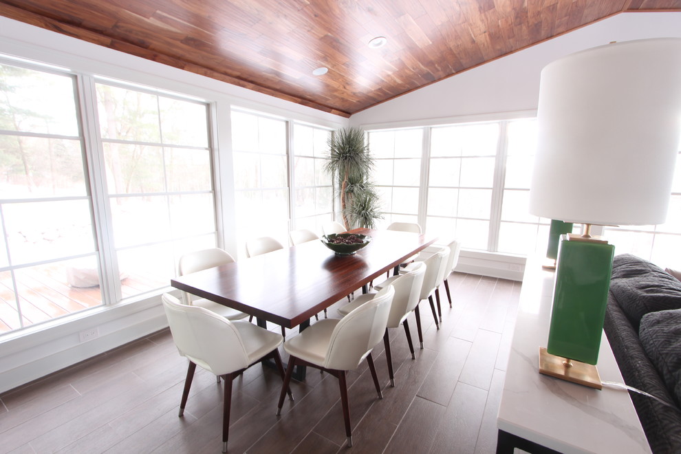 Large Dining Room Table has Seats for 10 - Transitional - Dining Room ...