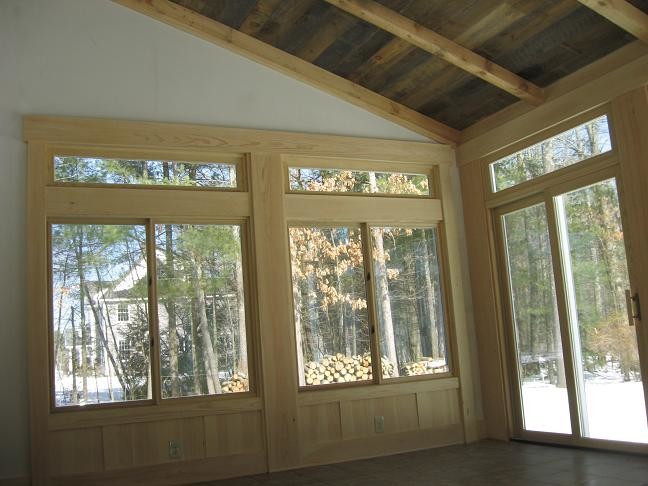 Large sunroom - Rustic - Sunroom - Boston - by American Building ...