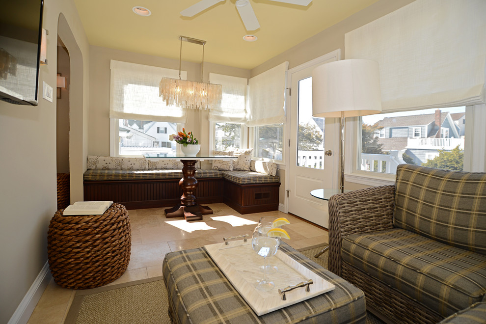 Longport House - Traditional - Sunroom - Philadelphia - by Associated Design Studio, L.L.C. | Houzz